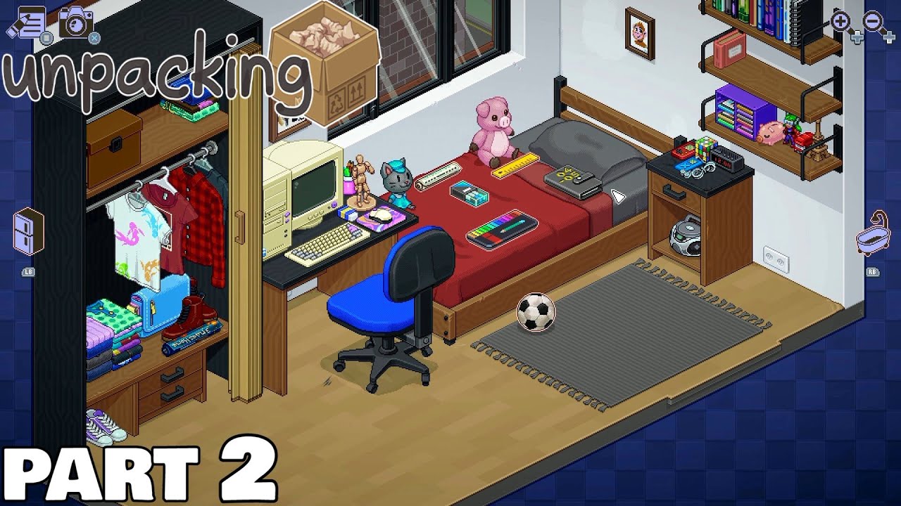 Unpacking Walkthrough Gameplay Part 2 - 2004 / Xbox One X - YouTube