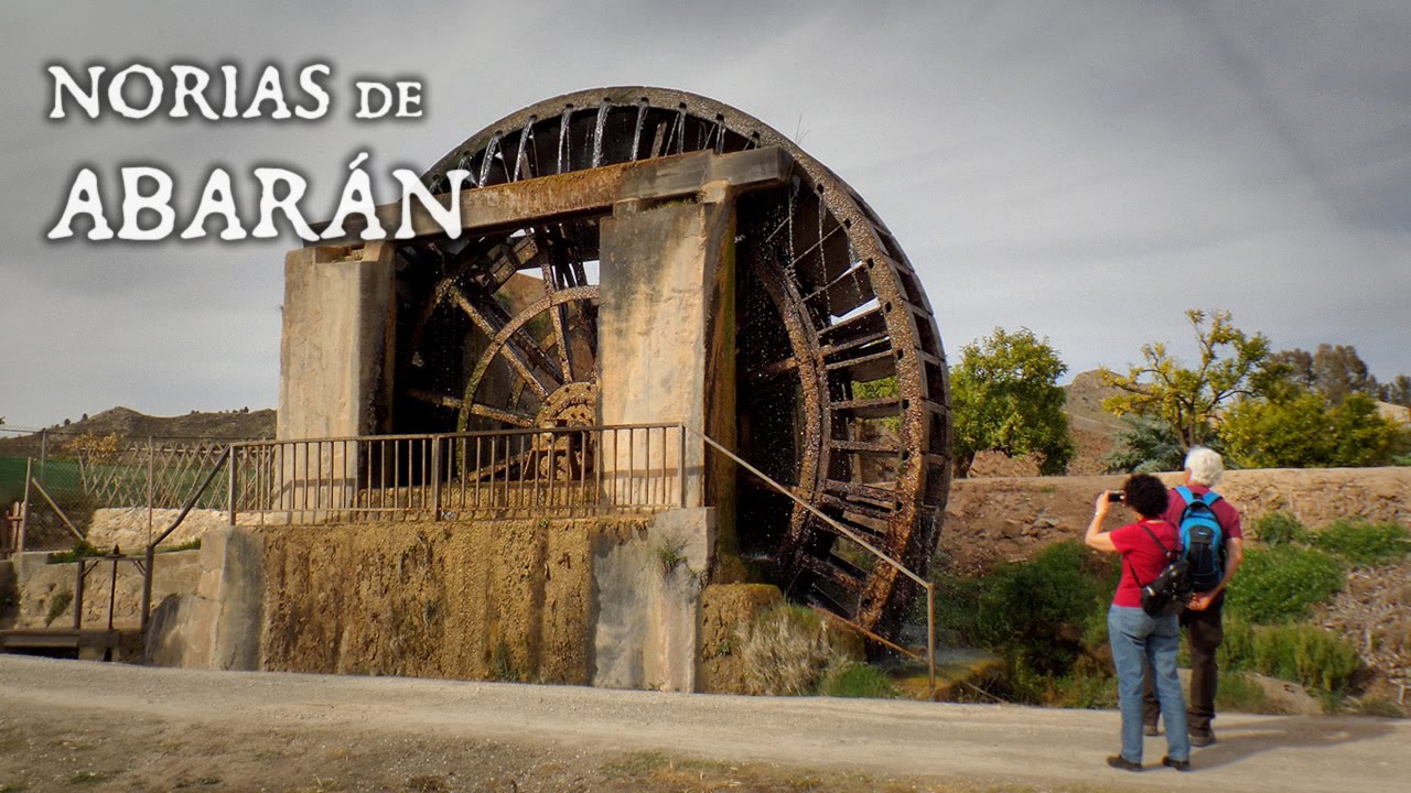 Las antiguas y aún operativas Norias de Abarán (Murcia) - YouTube