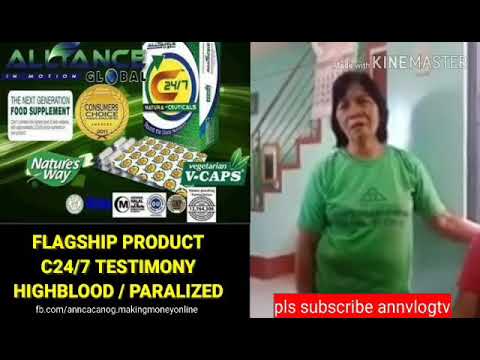 Testimony || C24/7 | Highblood | Paralyzed (Flagship Product) Fruits ...