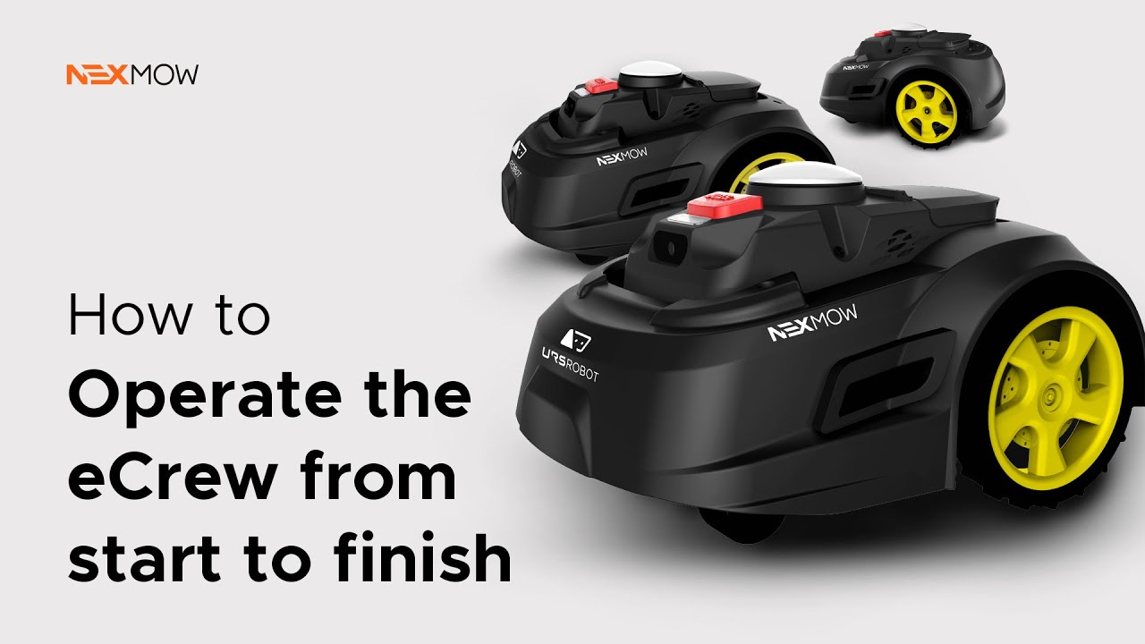 Operating eCrew with Nexmow M1 from Start to Finish - YouTube