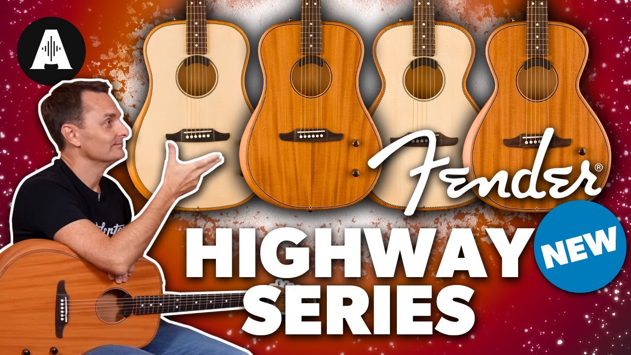 Fender Highway Series Acoustics - Great For Stage & Home - YouTube