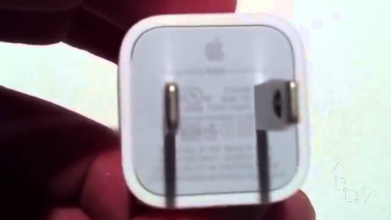 Apple iPhone6 (5, 5S) Charger Brick USB to Wall Plug iPhone 6+ - YouTube