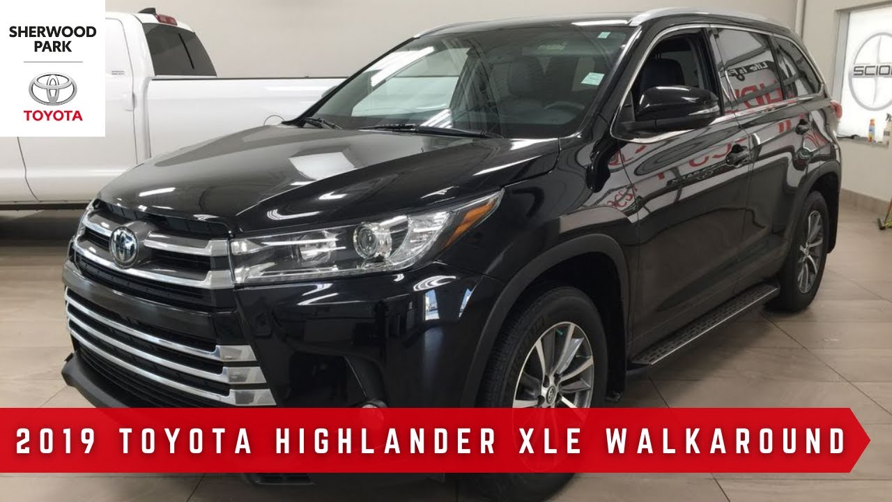 2019 Toyota Highlander XLE AWD Review - YouTube