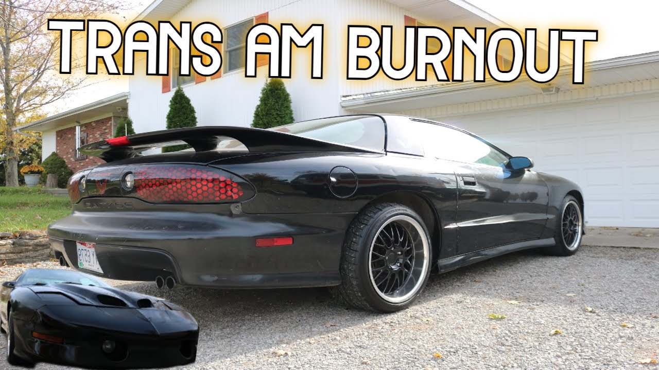 1997 Trans Am BURNOUT & Reveal!! - YouTube