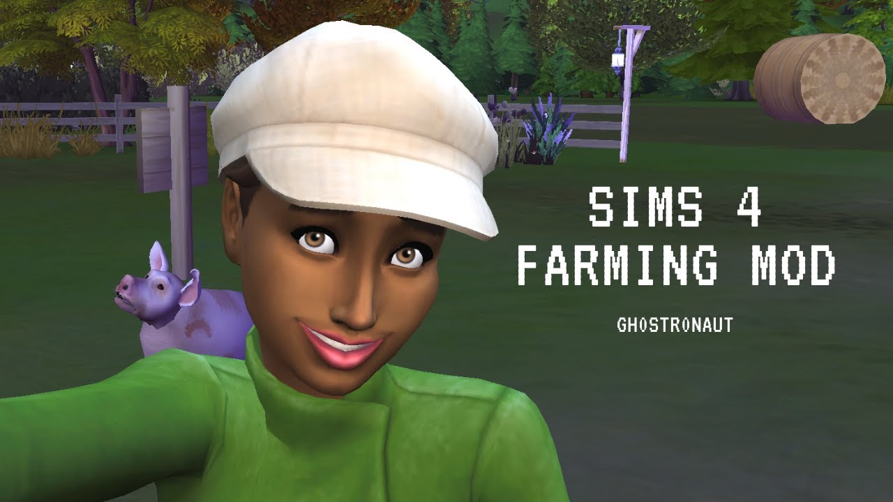 living my dream as a farmer (sims 4 farming mod) [vod] - YouTube