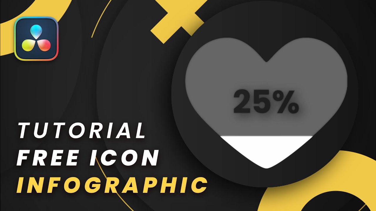 Free Icon Infographic Counter for Davinci Resolve - YouTube