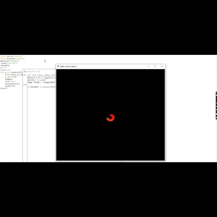 Python Turtle Graphic Design😜😜🥰🥰 Python Coding Status 😍😜 Shorts Programming Turtle Python