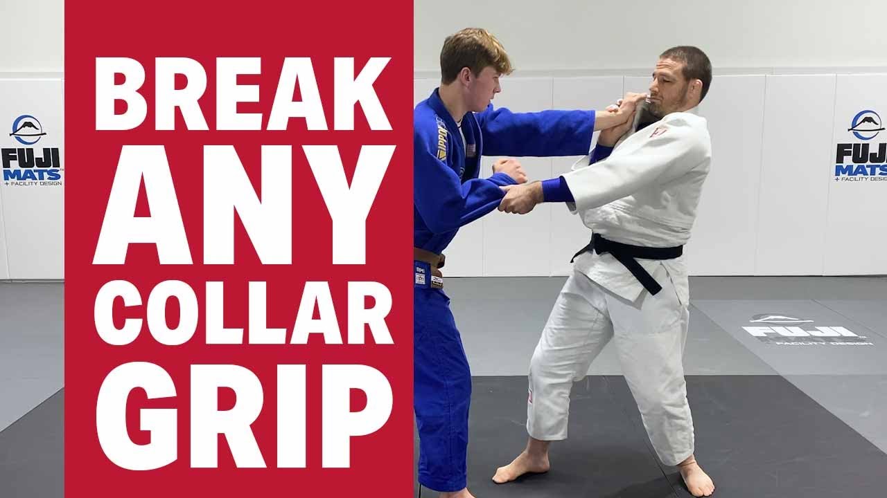 HOW TO BREAK ANY COLLAR GRIP WITH TECHNIQUE NOT STRENGTH - TRAVIS ...