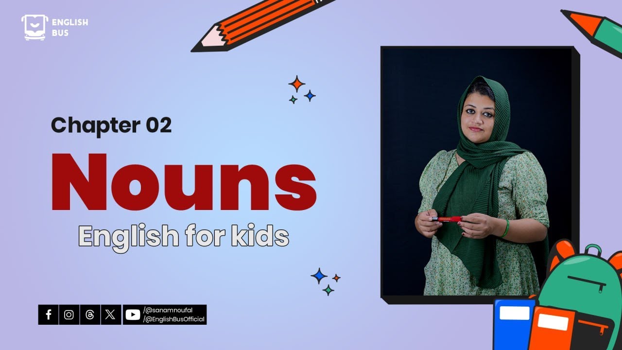 Chapter - 02 | Nouns | English For Kids #englishforkids #englishbus # ...