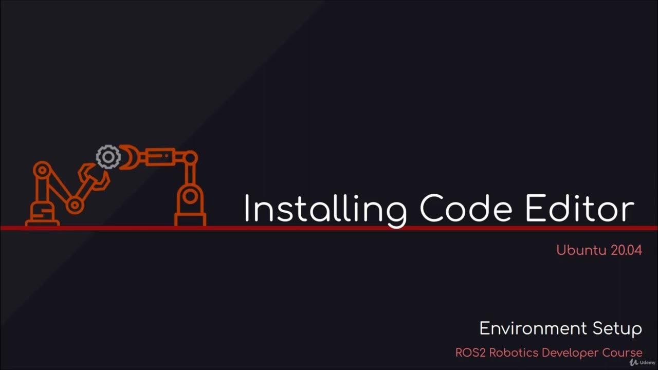 6 Ubuntu Installing Code Editor - YouTube