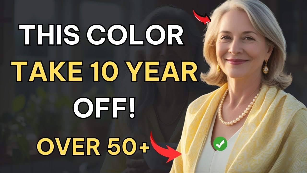 5 Colors That Instantly Make Women Over 60 Look Younge...|Psychology ...