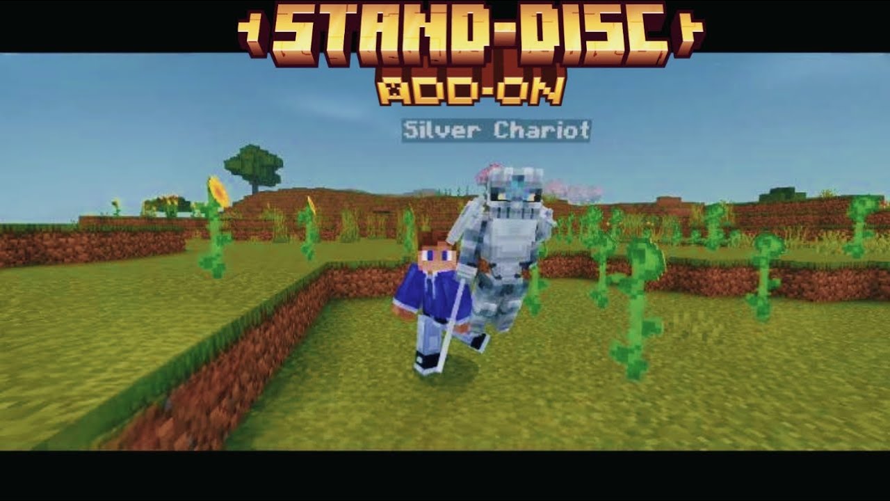 Minecraft: Silver Chariot Showcase [Stand Disc Add-on Showcase] - YouTube