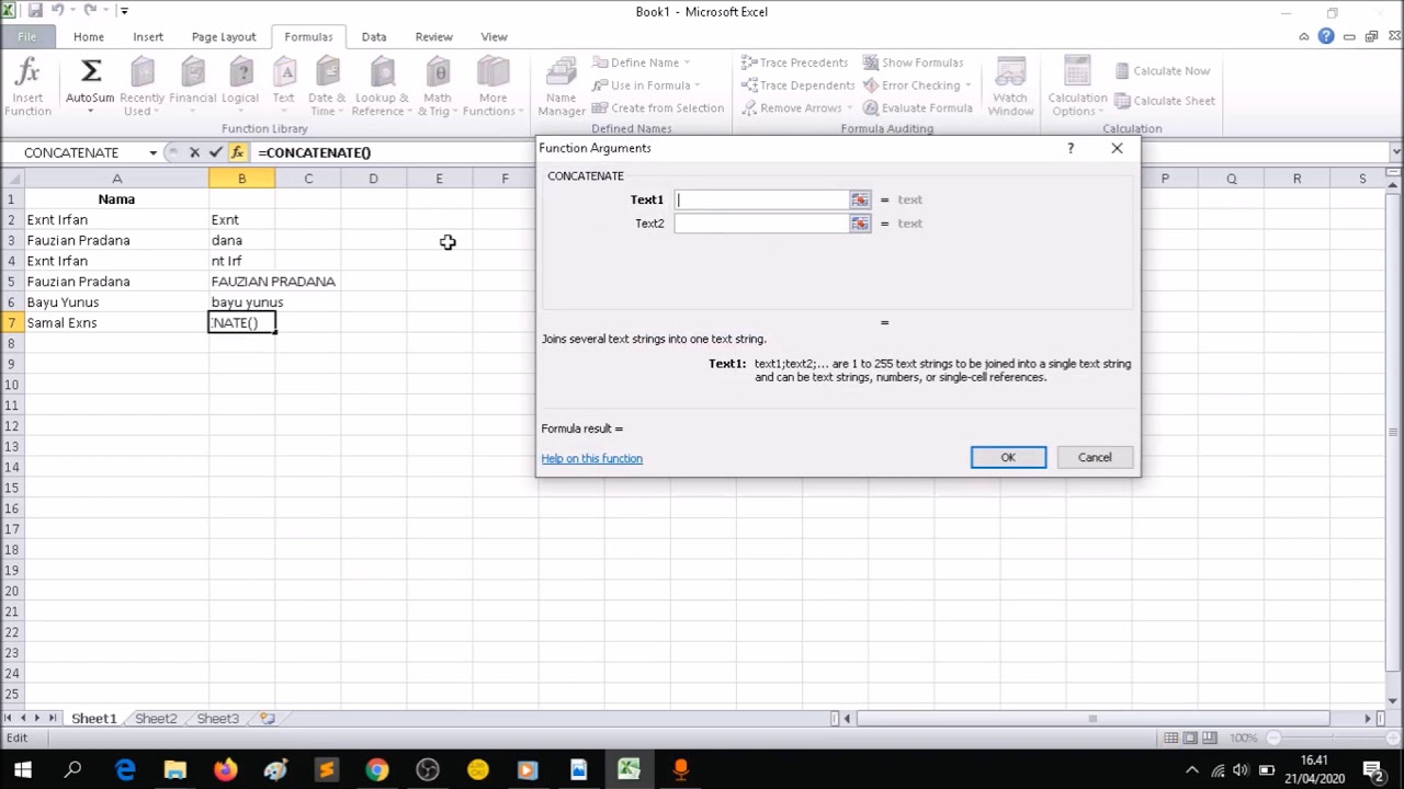 Praktik Dasar Microsoft Excel - YouTube