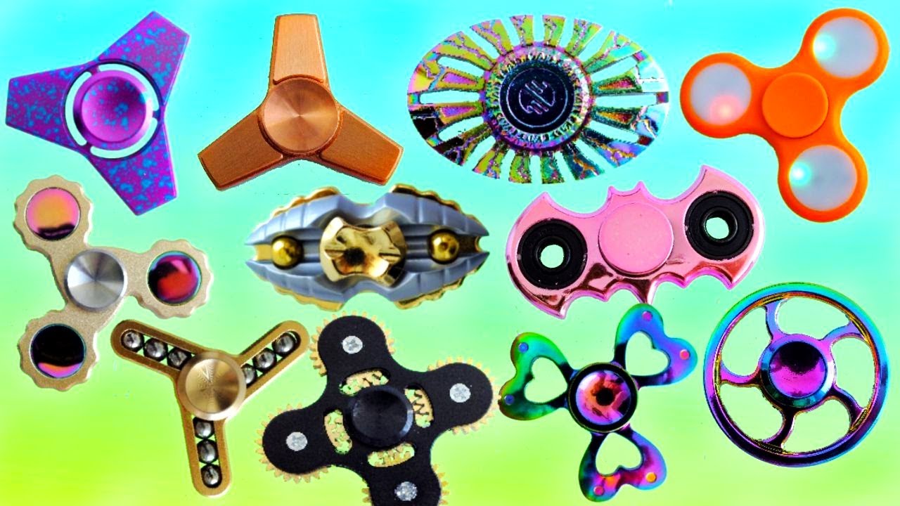 11 BEST FIDGET SPINNERS | Satisfying Video | Banggood - YouTube