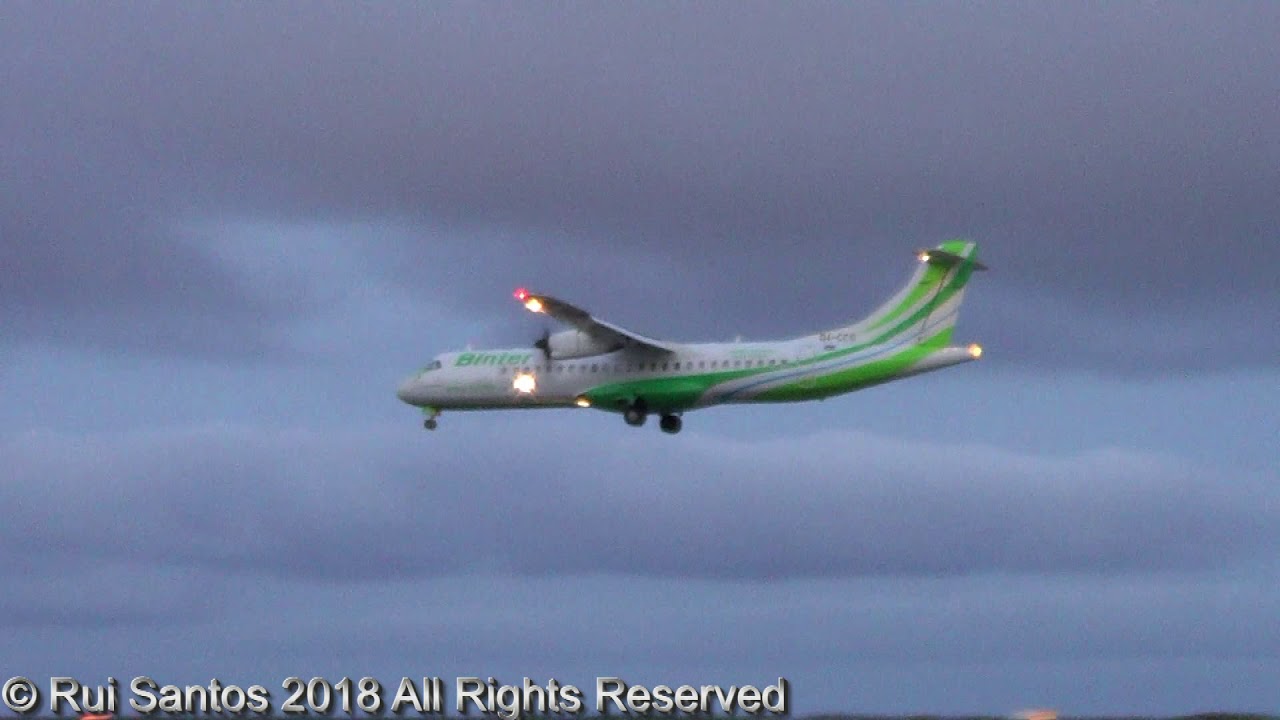 Binter Cabo Verde ATR 72-500 (72-212A) D4-CCD (cn 713) - YouTube