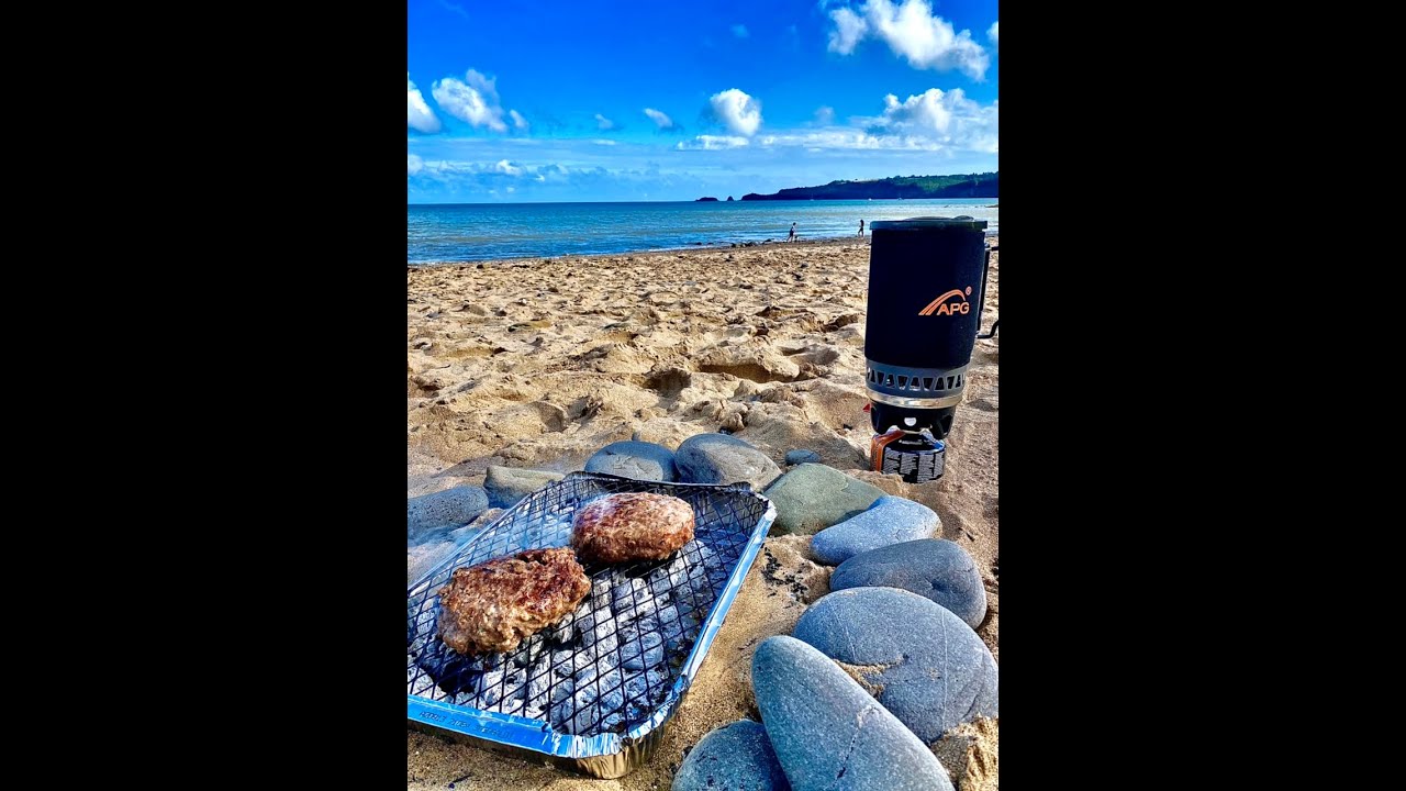 UK travel destination Tenby Pembrokeshire wales drone footage with DJI ...