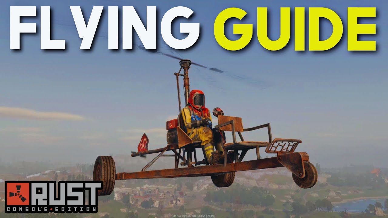 *BEST* Helicopter Flying Tricks Guide | Rust Console New Gen Update ...