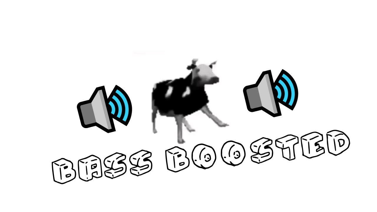 Dancing Cow Meme Bass Boosted + Loud| 4K - YouTube