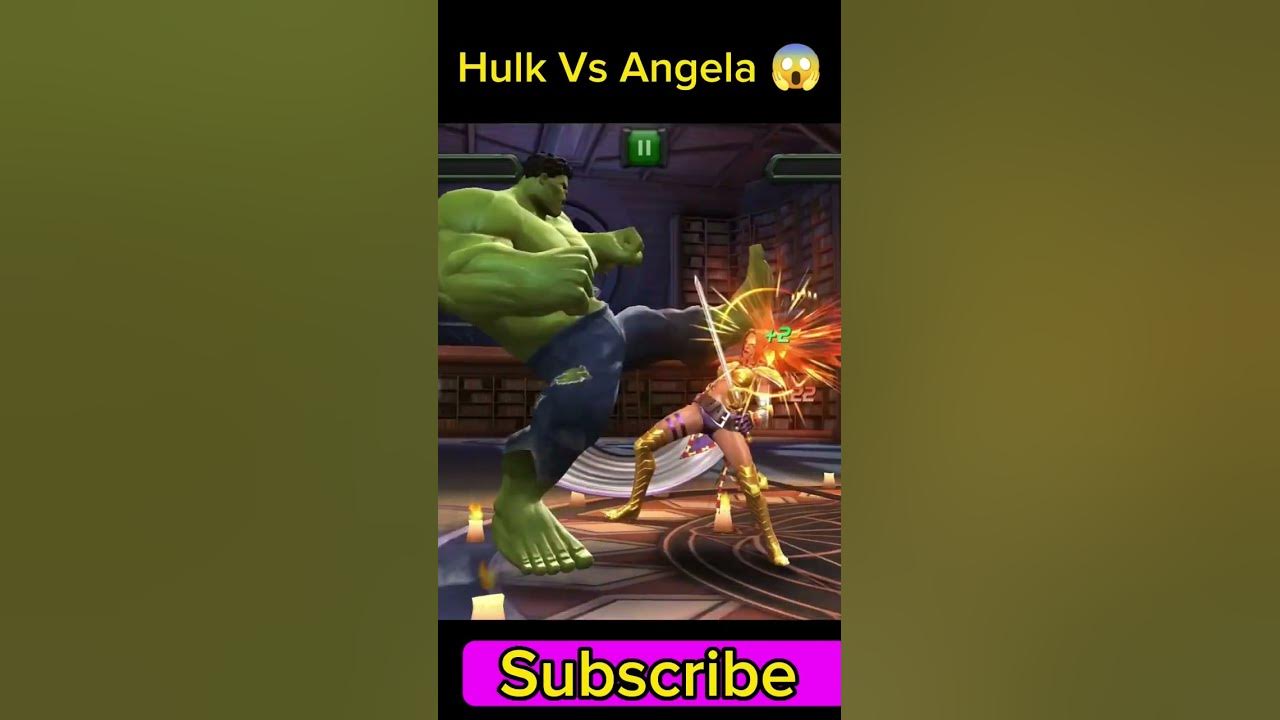 Fight Hulk Vs Angela π±ππ Shorts Youtube