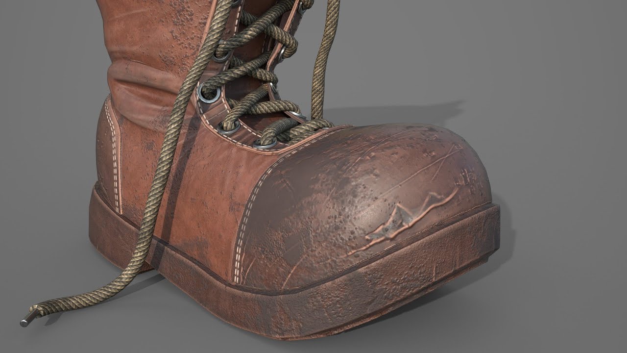 Maya Speed Modeling + Substance Painter Texturing: Stylized Shoe - YouTube