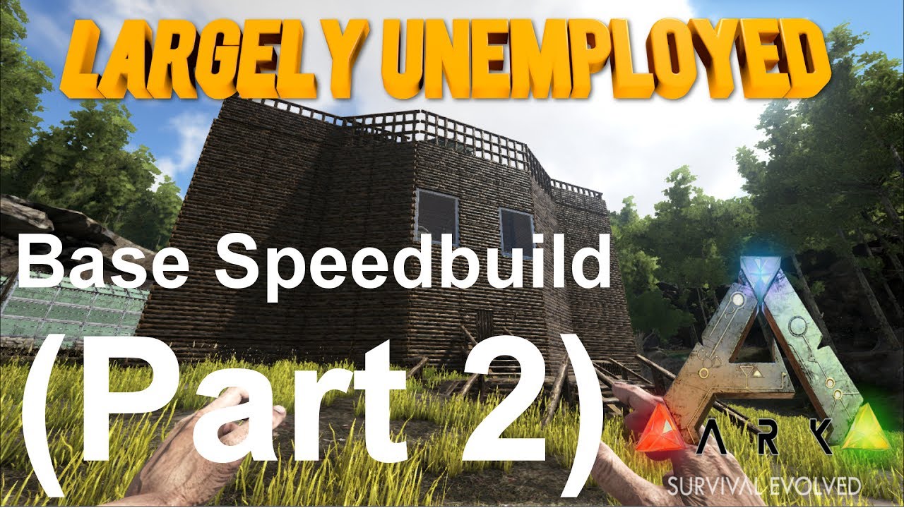 ARK Survival Evolved [Modded] - Hidden Lake Base - Speedbuild Part 2 ...