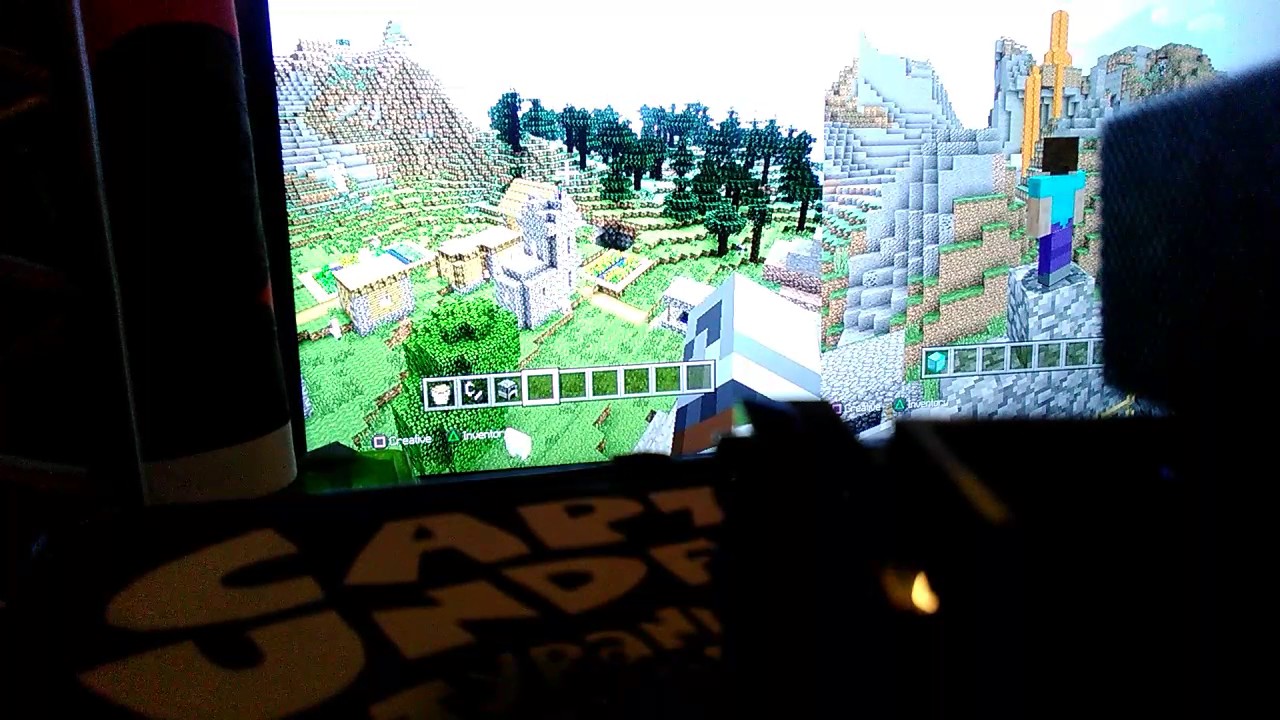 Minecraft burning everything on fire - YouTube