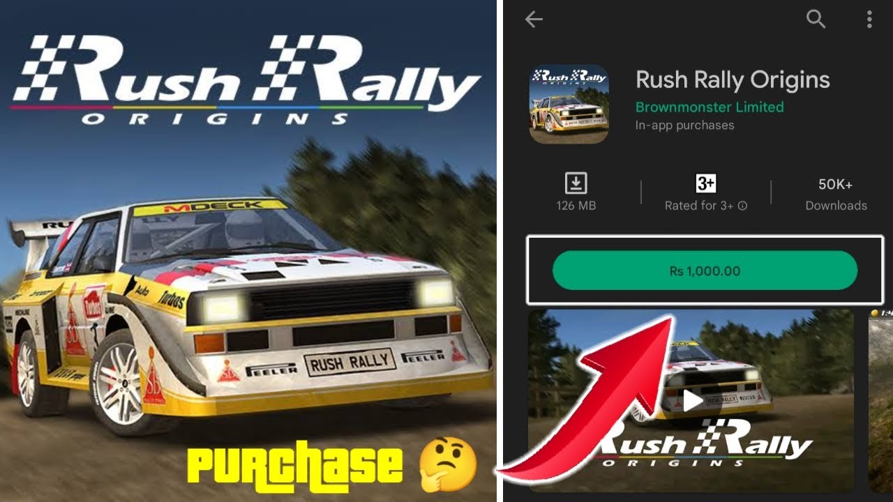 Rush Rally Origins ||How To Purchase 🤔 - YouTube