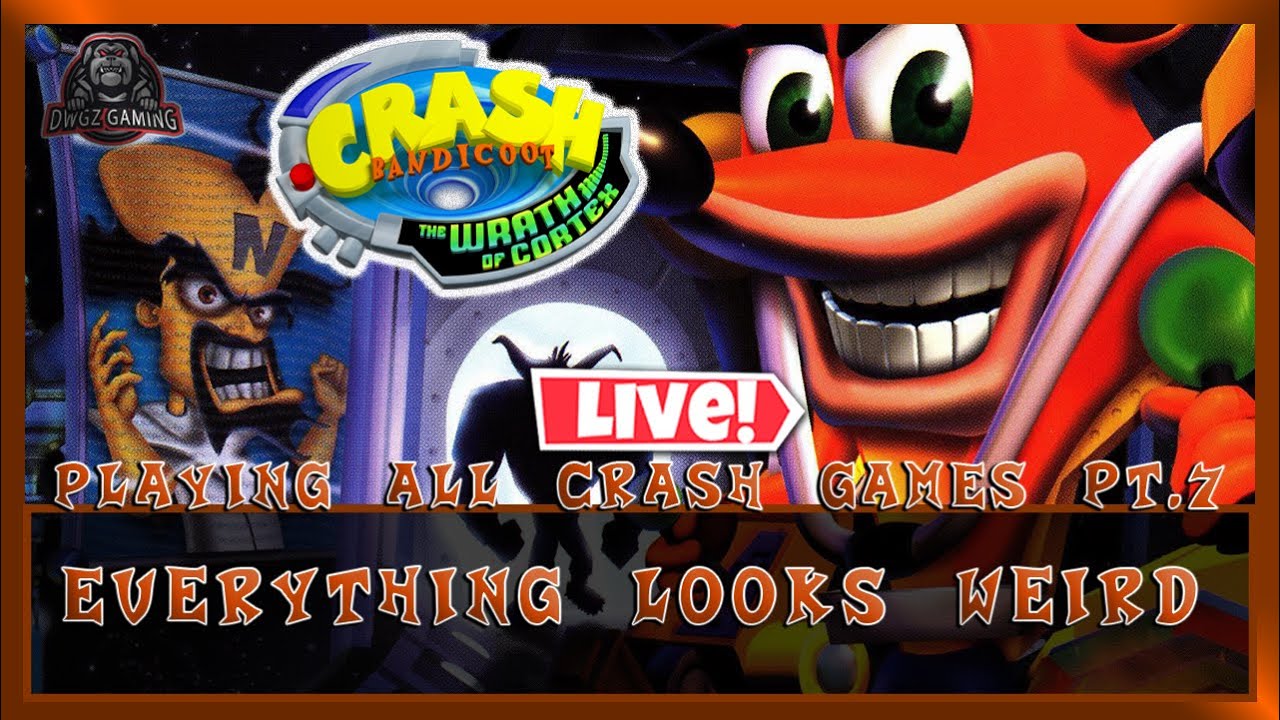 Playing All Crash Games Part 7 | Crash Bandicoot: The Wrath of Cortex ...
