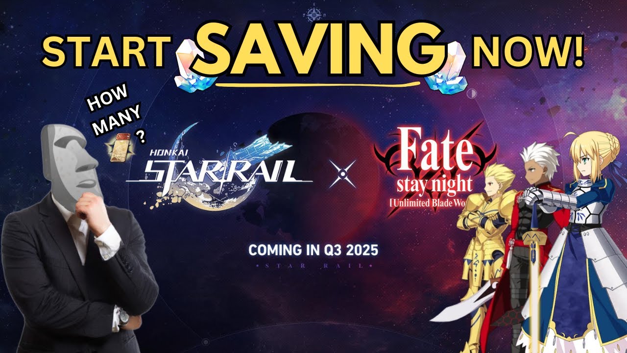 Start SAVING PULLS, cuz' the FATE COLLAB is HERE! Honkai Star Rail ...