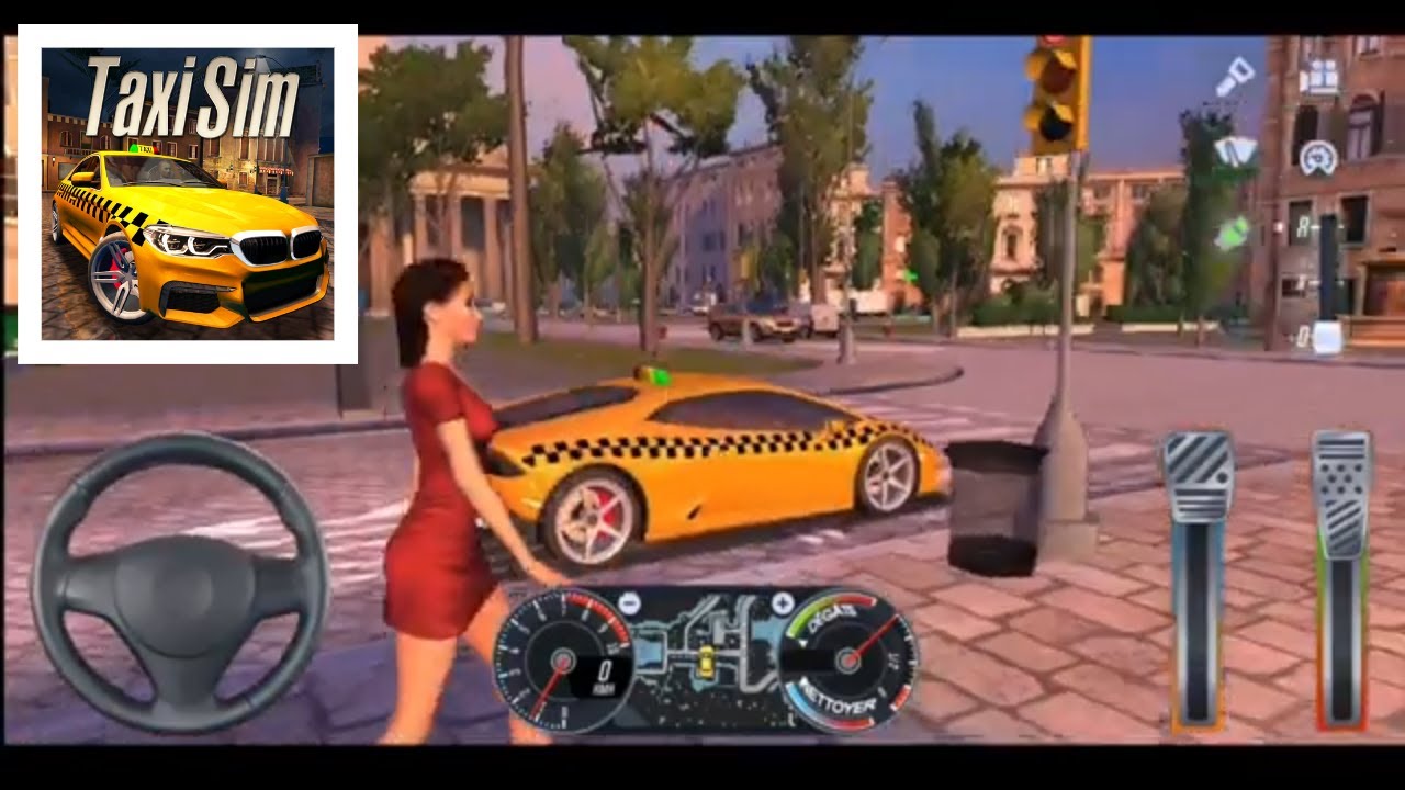 TAXI SIM 2020 #2 - supercar - gameplay android ios - YouTube