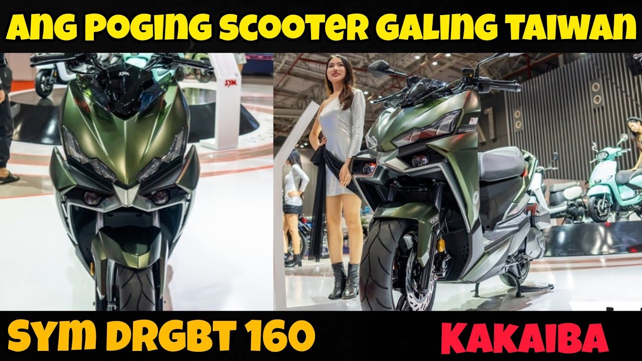 SYM DRGBT 160 | POGING SCOOTER GALING TAIWAN - YouTube