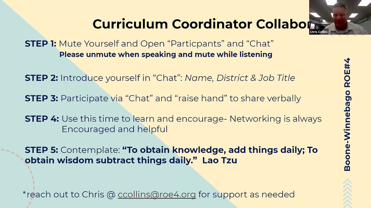 Curriculum Coordinator Collaborative - YouTube