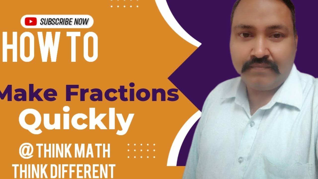 Basics Of Fractions | Fractions Kaisey Bnti Hai | How To Make Fractions@ Think Math Think ...