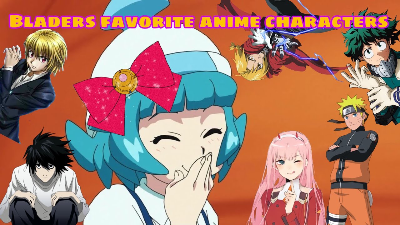 Beyblade Burst characters favorite Anime character - YouTube