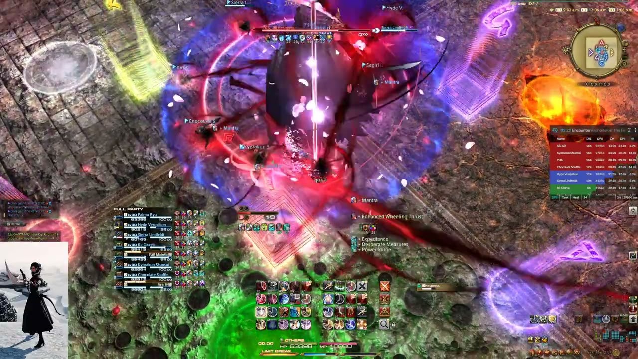 「FFXIV」P4S Phase 1 DRG PoV (9,475.1 rDPS/9,418.7 aDPS) - YouTube