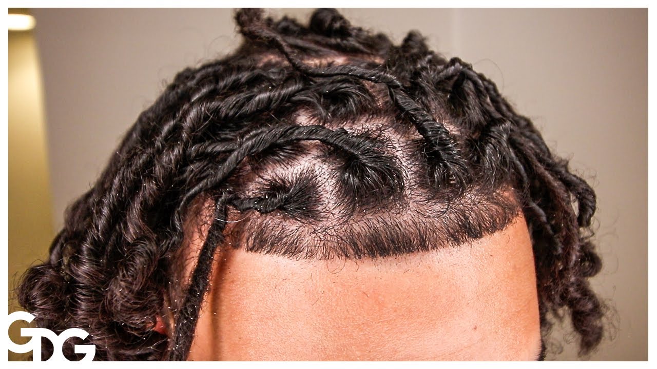 Retwist On Freeform Dreadlocks - YouTube