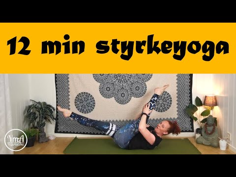 12 MINUTTER STYRKE-YOGA / YOGA MED ANE