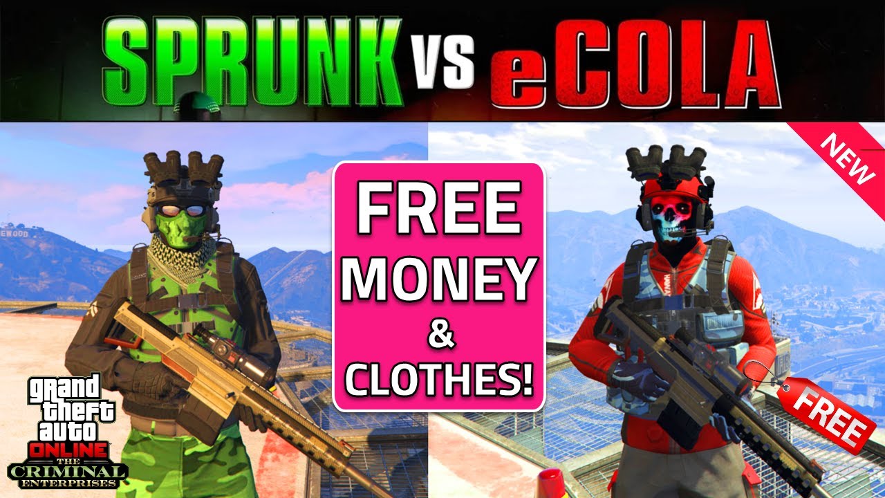 GTA 5 Ecola Vs Sprunk Event! Last Chance To Claim $300k & UNLOCK ...