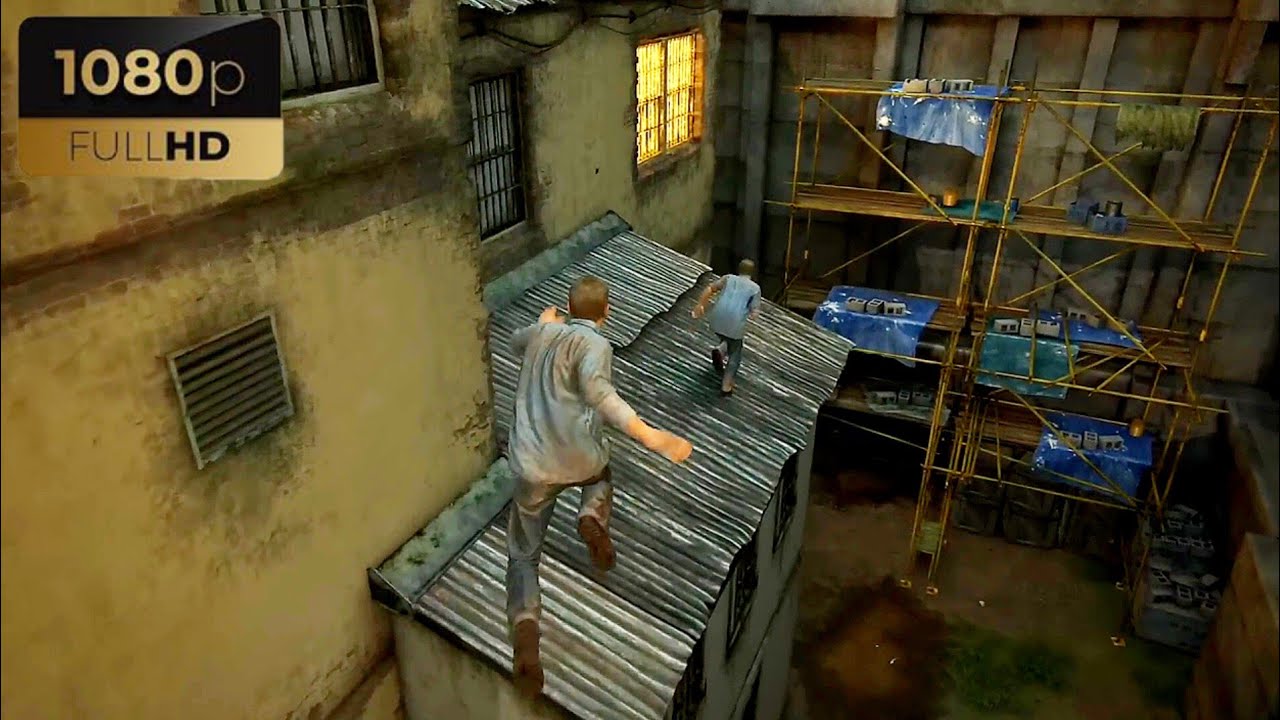 "Uncharted 4: Epic Prison Escape Scene - The Most ICONIC Mission ...