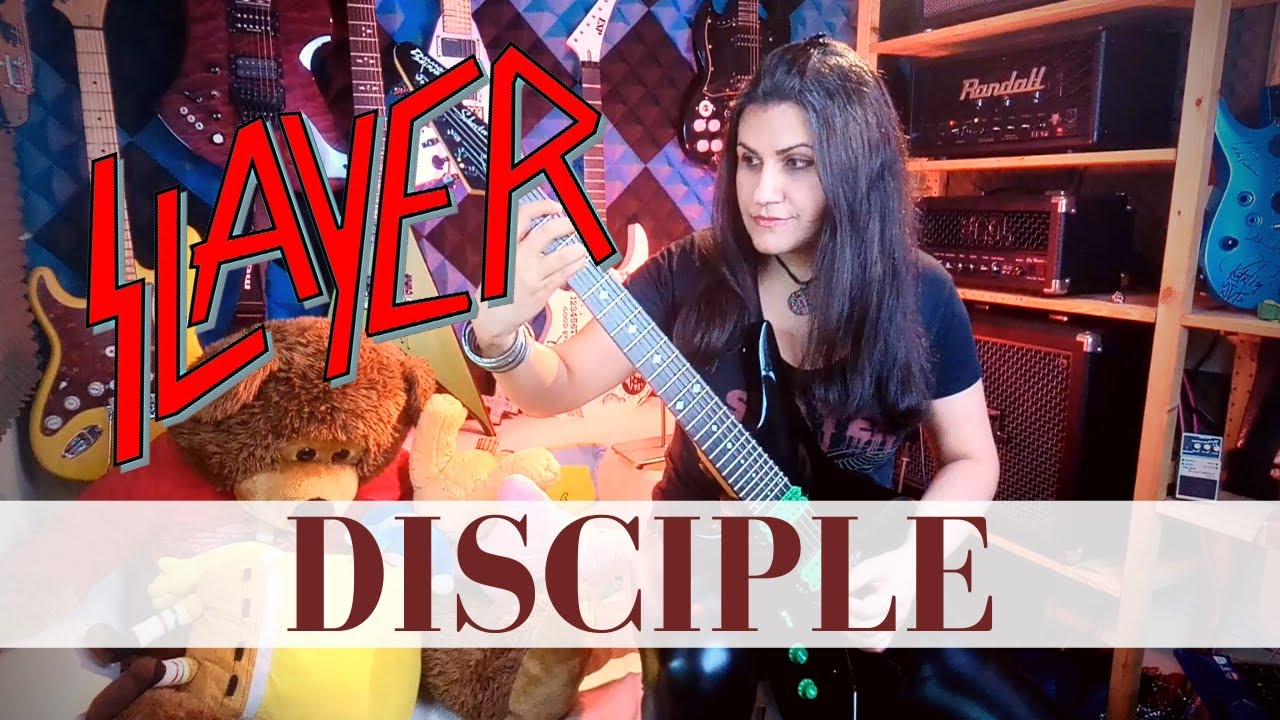 Slayer - Disciple (Guitar Solo Cover Fingerpick) - YouTube