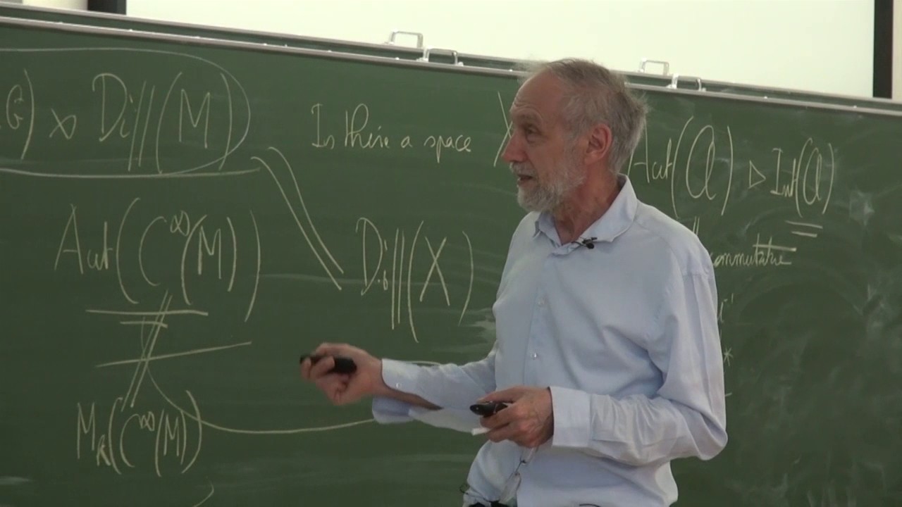 Alain Connes: Quanta of Geometry - YouTube