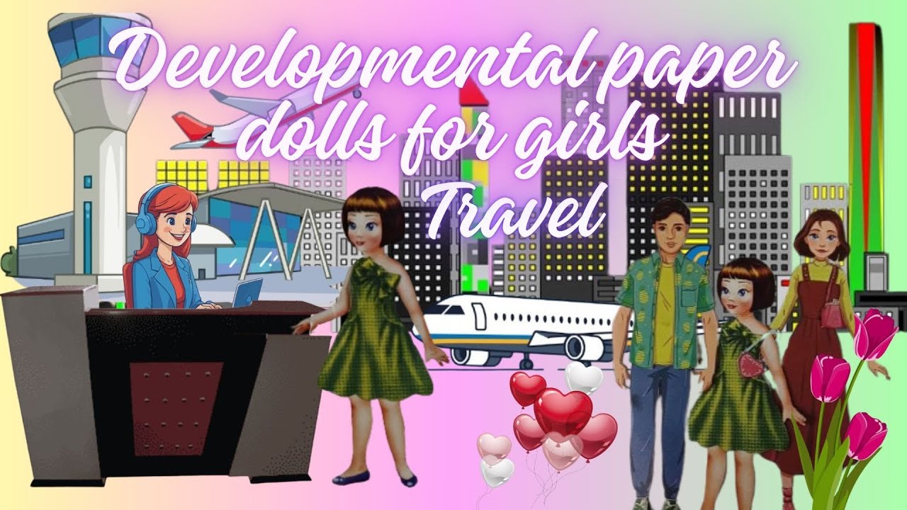 @Developmental Paper Dolls for Girls. Sarah Travels With Her Family ...