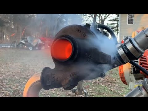 Turbo Jet Burn Barrel 2.0 - Turbo Furnace Gets Red Hot Under Boost ...