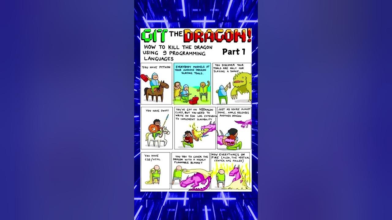 GIT Dragon P1 #memes #funny #viral #shorts #tech #kill #dragon #git # ...
