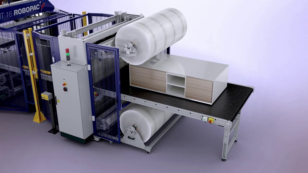 Pluripac/ Bubble & foam packaging system, Robopac - YouTube