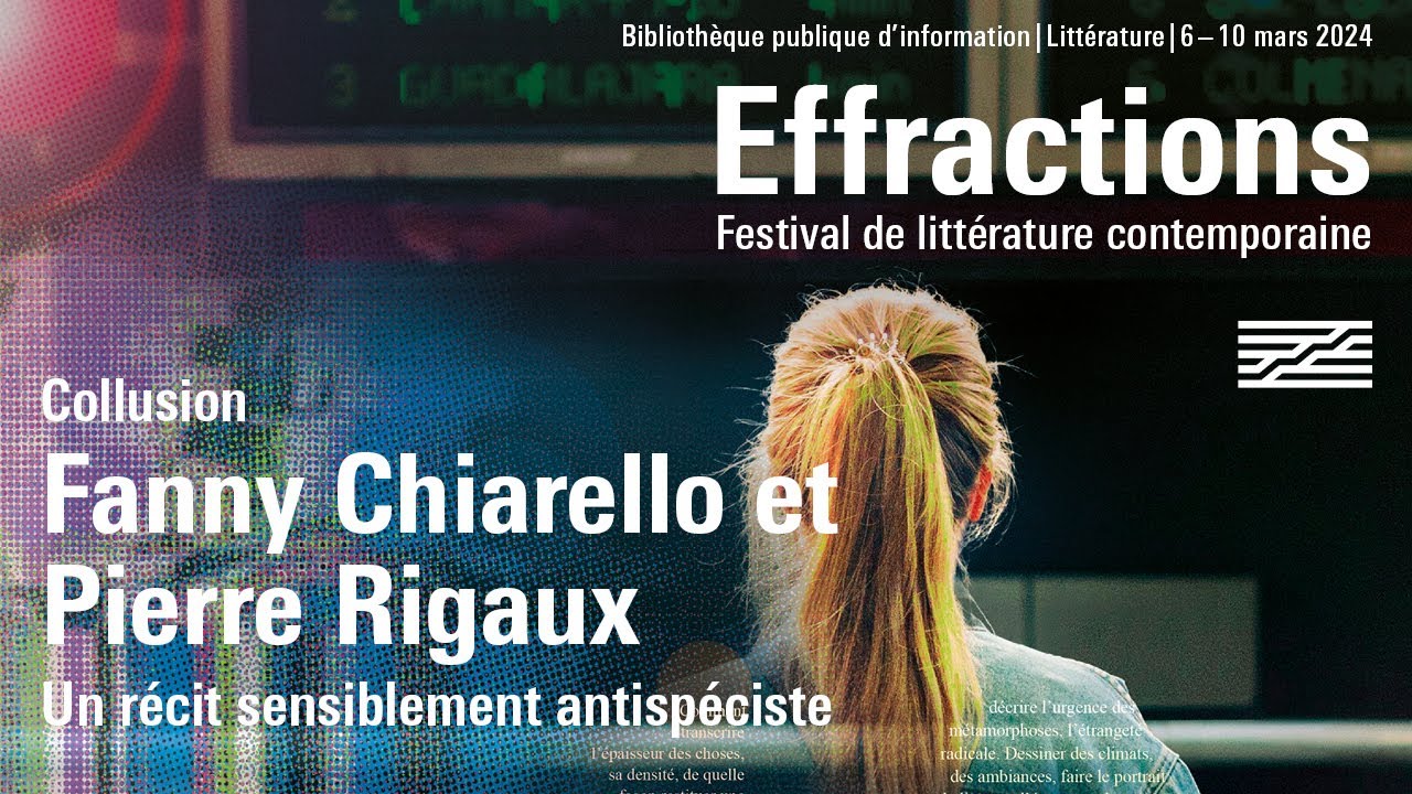 Fanny Chiarello et Pierre Rigaux : Un récit sensiblement antispéciste ...