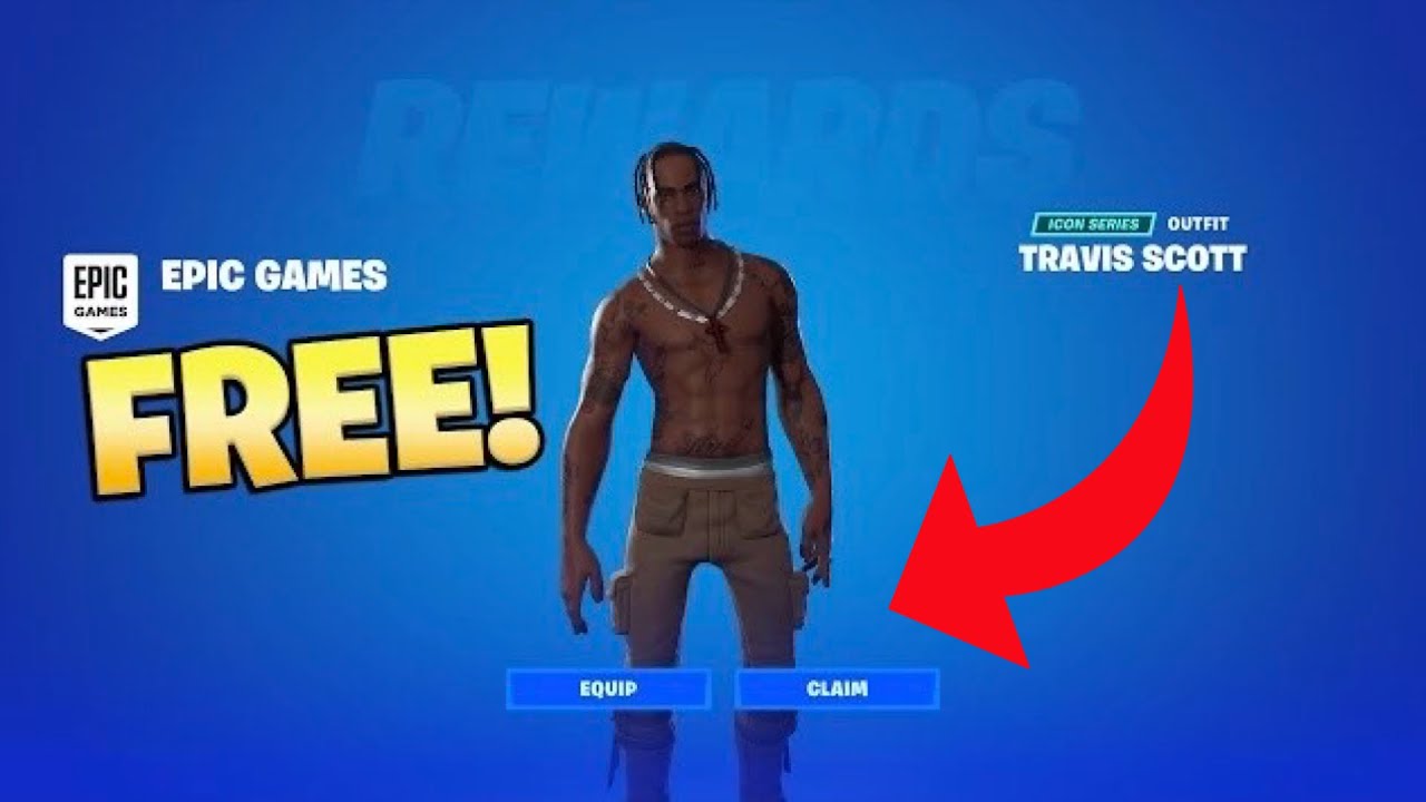 How to Get the TRAVIS SCOTT Skin for FREE in Fortnite 2025! (og ...