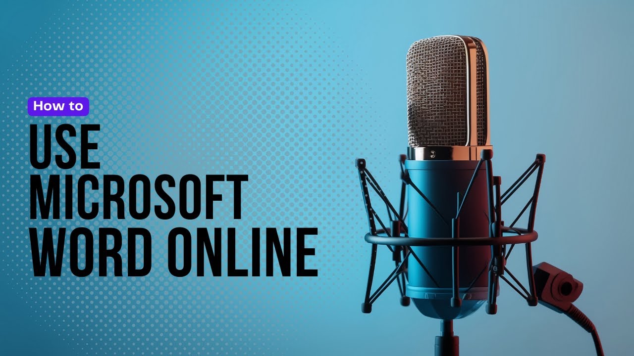 How to Use Microsoft Word Online - YouTube