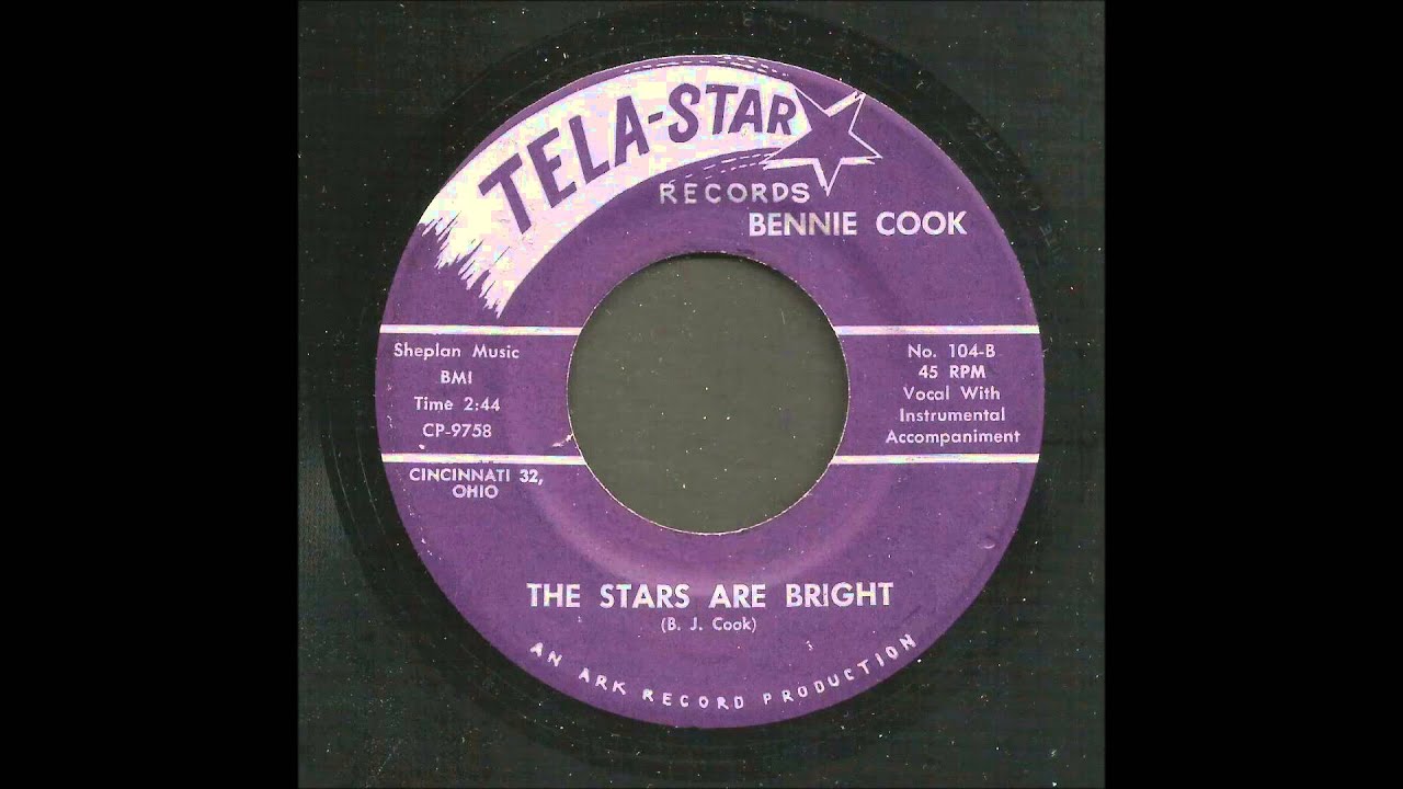 Bennie Cook - The Stars Are Bright - Country 45 - YouTube