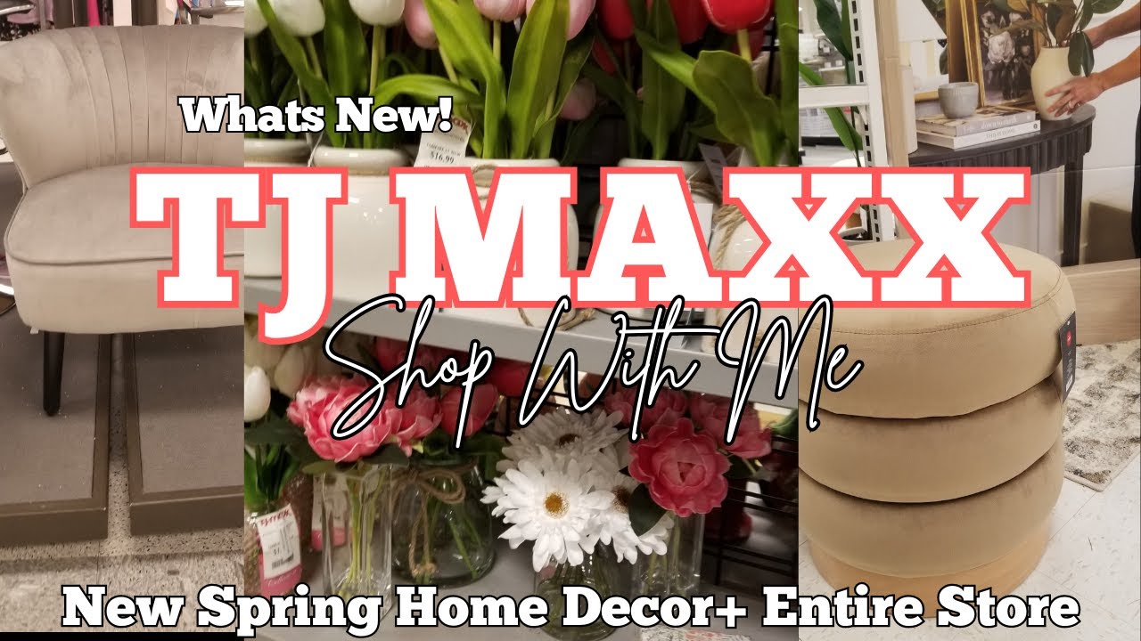 🌸NEW*TJ MAXX SPRING HOME DECOR /SHOP WITH ME 2023/AFFORDABLE HOME DECOR ...